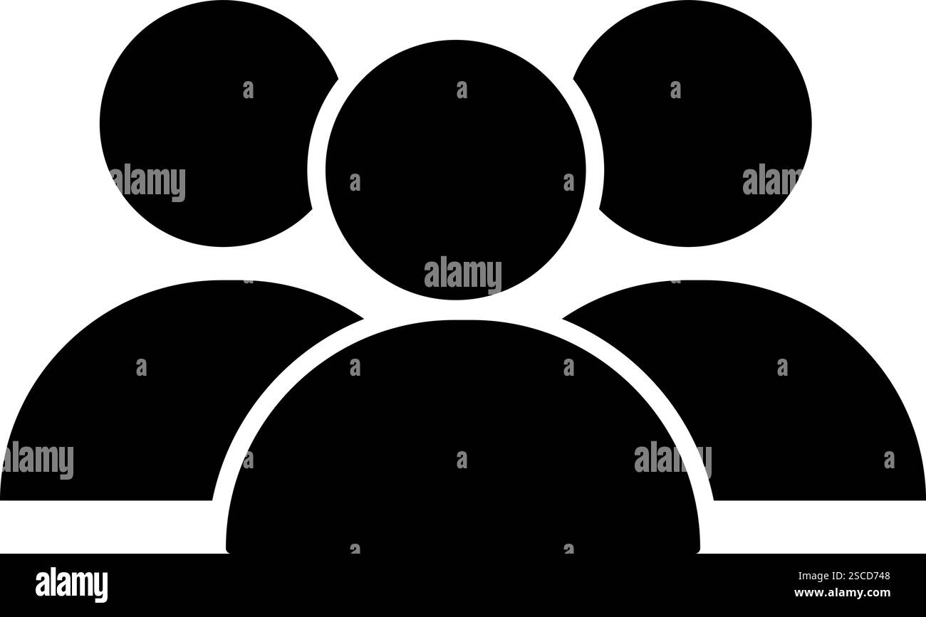 Group user icon. Business signs and symbols Stock Vector Image & Art ...
