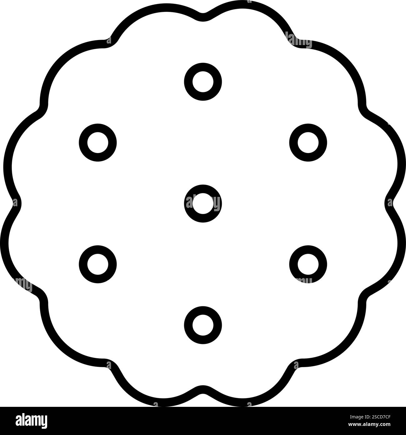 Cookies icon. Food signs and symbols Stock Vector Image & Art - Alamy