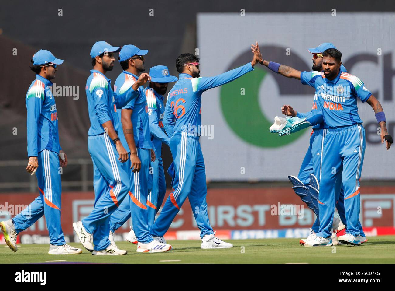 Nagpur, India. 06th Feb, 2025. NAGPUR, INDIA - FEBRUARY 6: Hardik ...