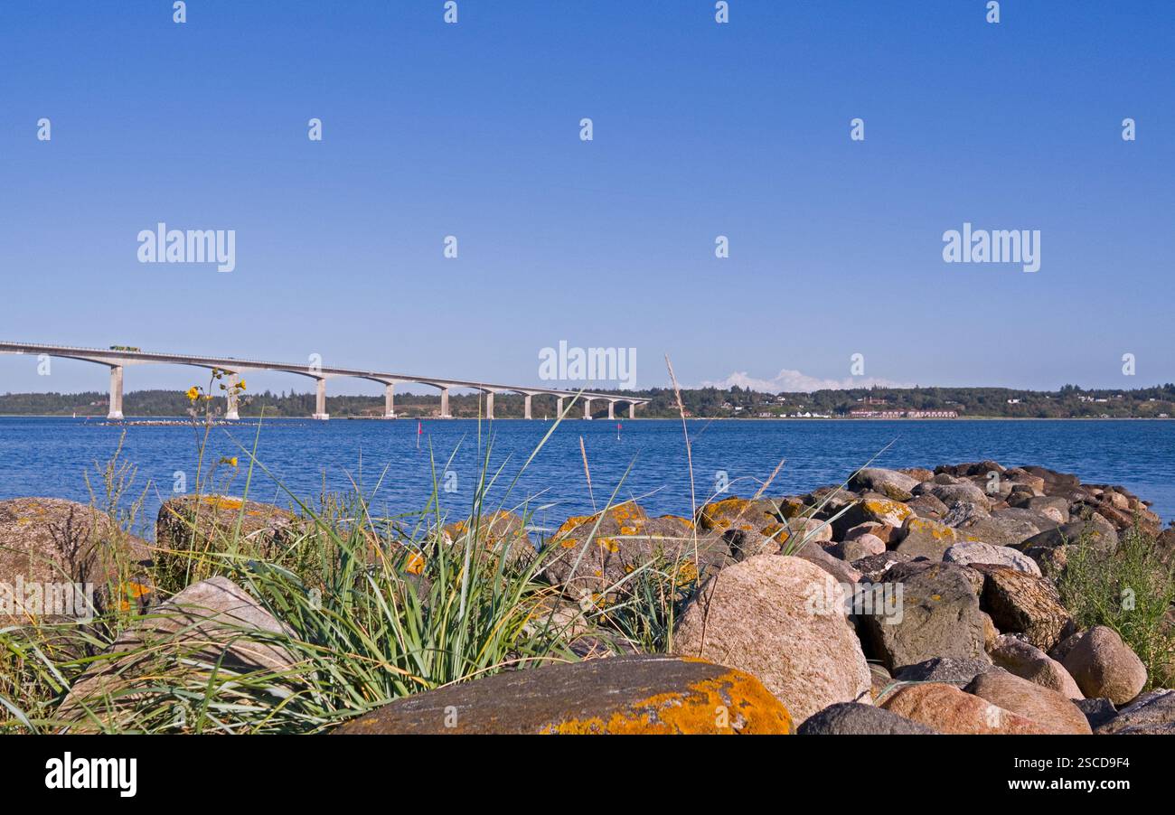 Mors, Denmark: View from Plagen on the island of Mors to the ...