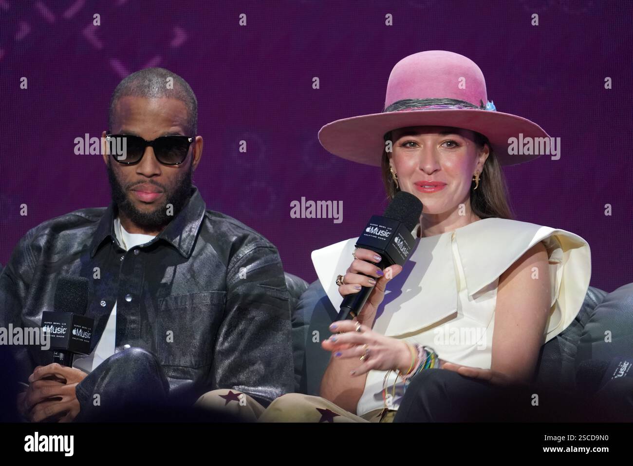 Musician Trombone Shorty (left) and Singer Lauren Daigle During the ...