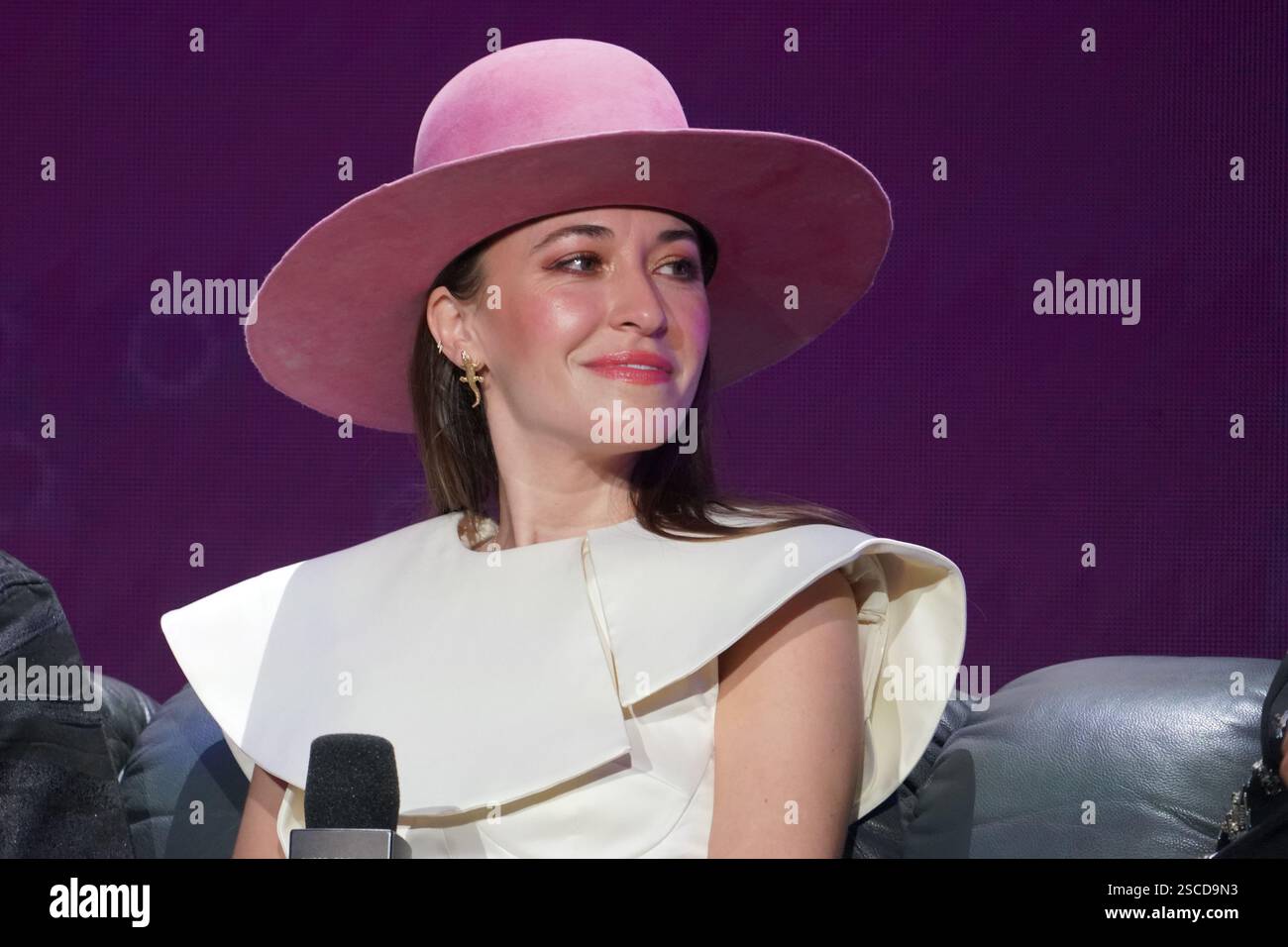 Singer Lauren Daigle During the Apple Music's Half time show Press ...