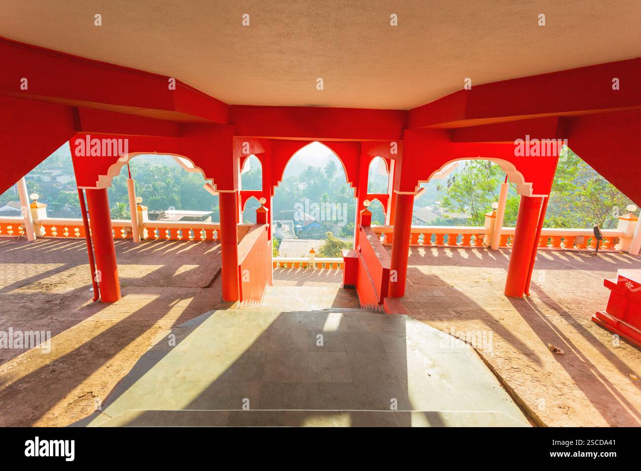 India, Goa, 8 March 2017. Maruti Temple (Hanuman Temple) in Panjim ...