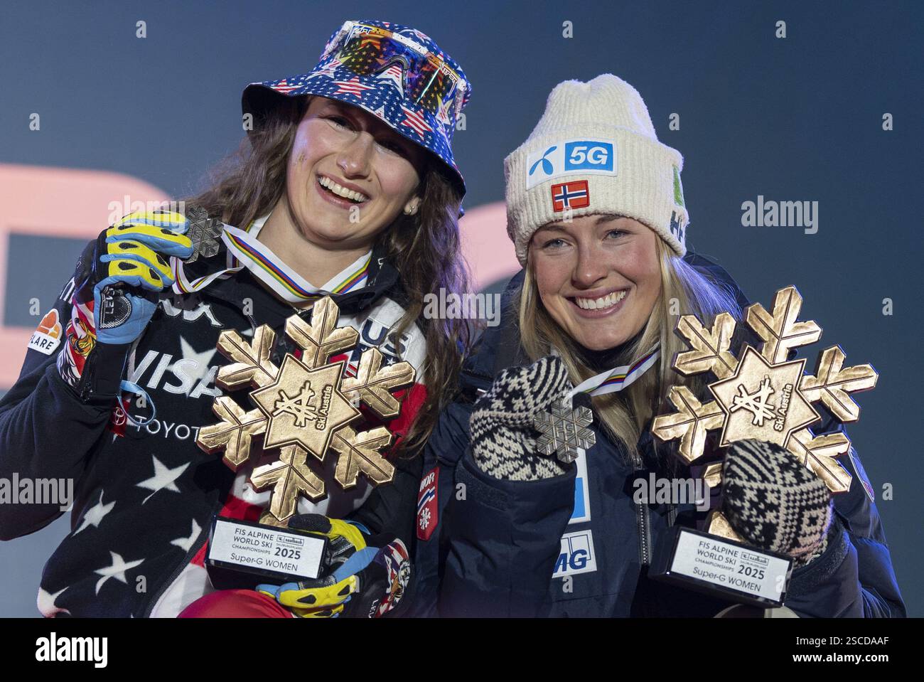 Saalbach, Austria. 06th Feb, 2025. SAALBACH, AUSTRIA - FEBRUARY 6 ...