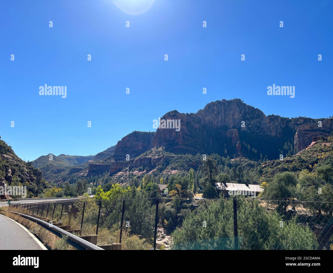 Scenic Highway 89A – Flagstaff to Sedona, Arizona Stock Photo - Alamy