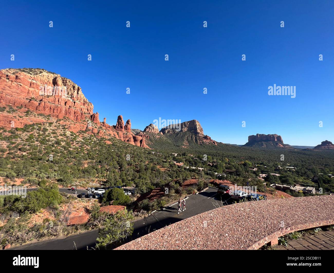 View of Cathedral Rock in Sedona, Arizona Stock Photo - Alamy