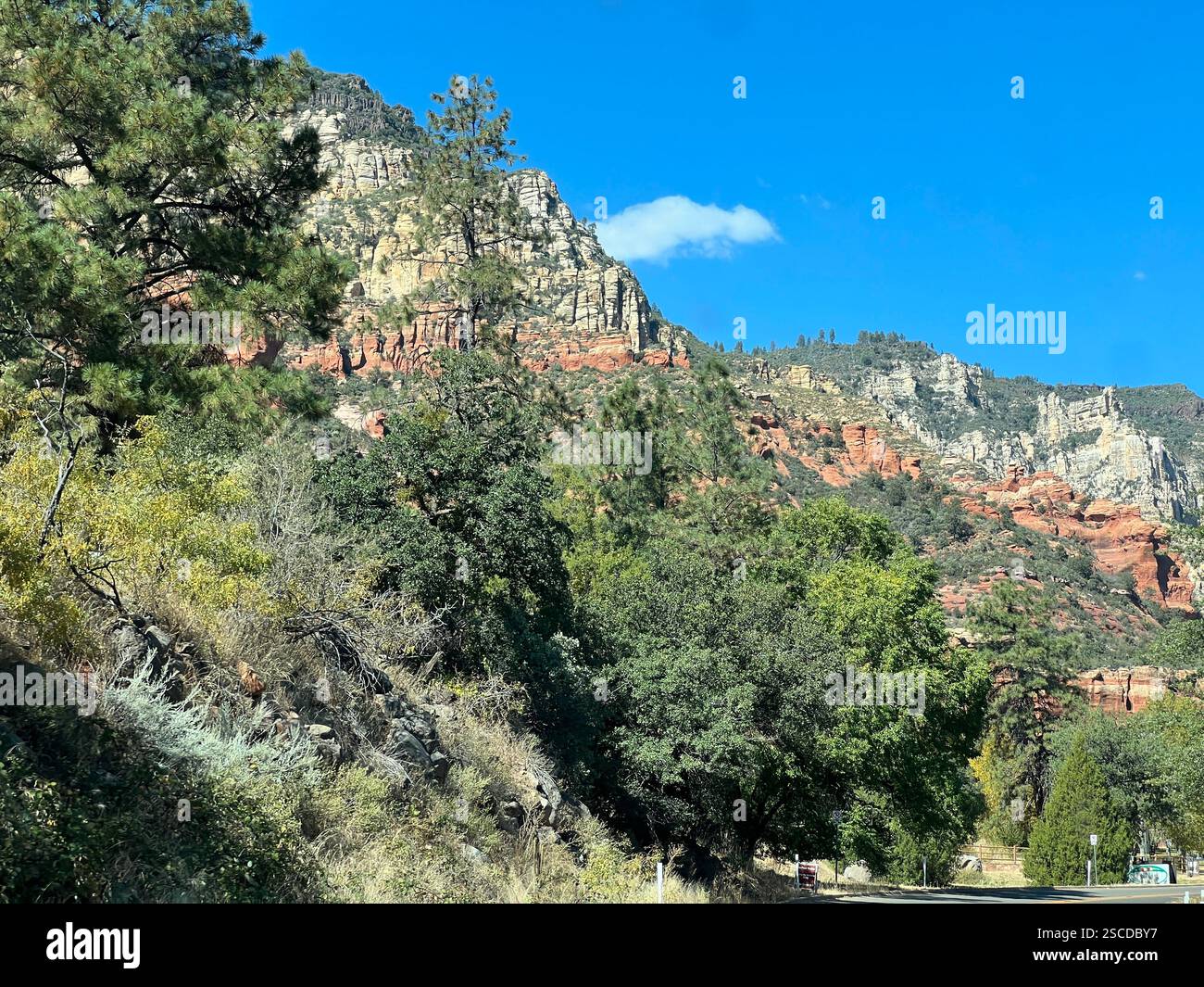 Scenic Highway 89A – Flagstaff to Sedona, Arizona Stock Photo - Alamy