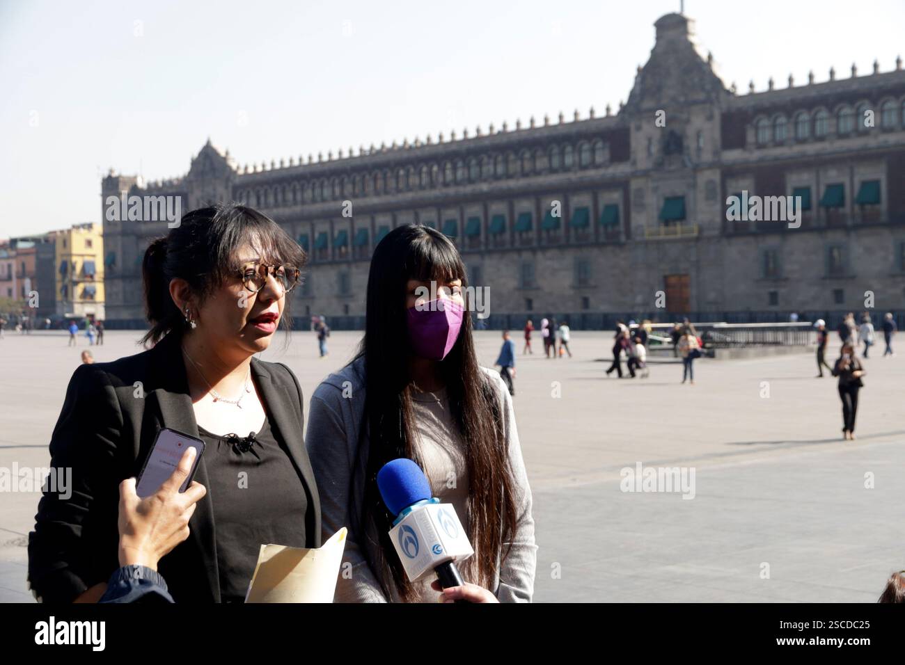 Mexico City, Mexico. 06th Feb, 2025. Saxophonist Maria Elena Rios was ...