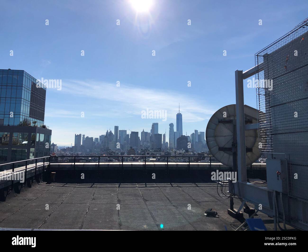 Cityscape View of Tribeca Neighborhood, Lower Manhattan, NYC with ...