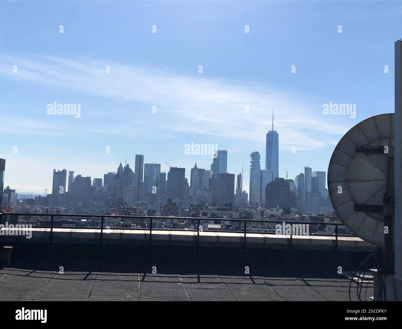 Cityscape View of Tribeca Neighborhood, Lower Manhattan, NYC with ...