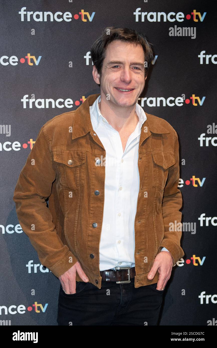 Jean-Mathieu Pernin attending the 40th anniversary of the tv show Tele ...