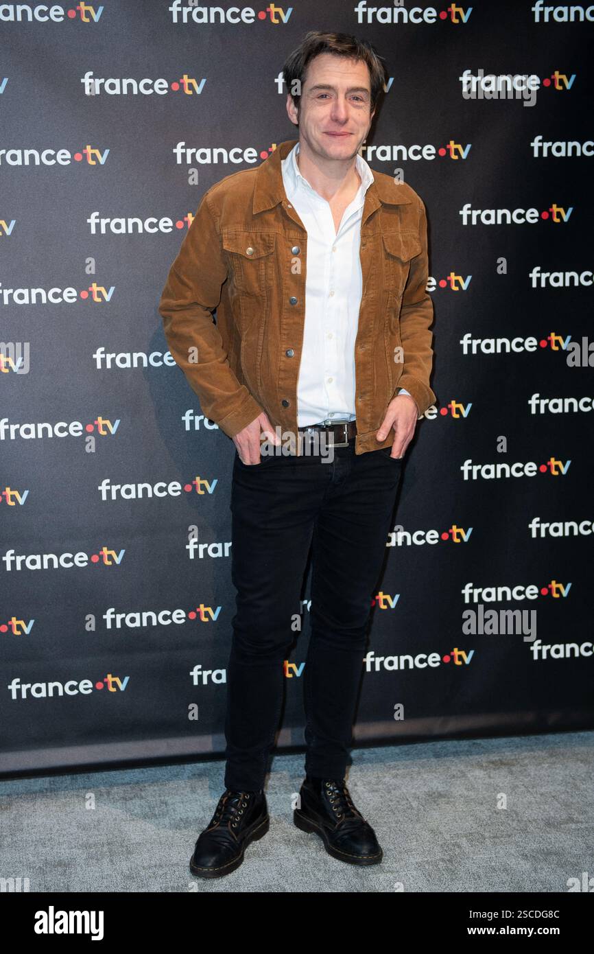 Jean-Mathieu Pernin attending the 40th anniversary of the tv show Tele ...