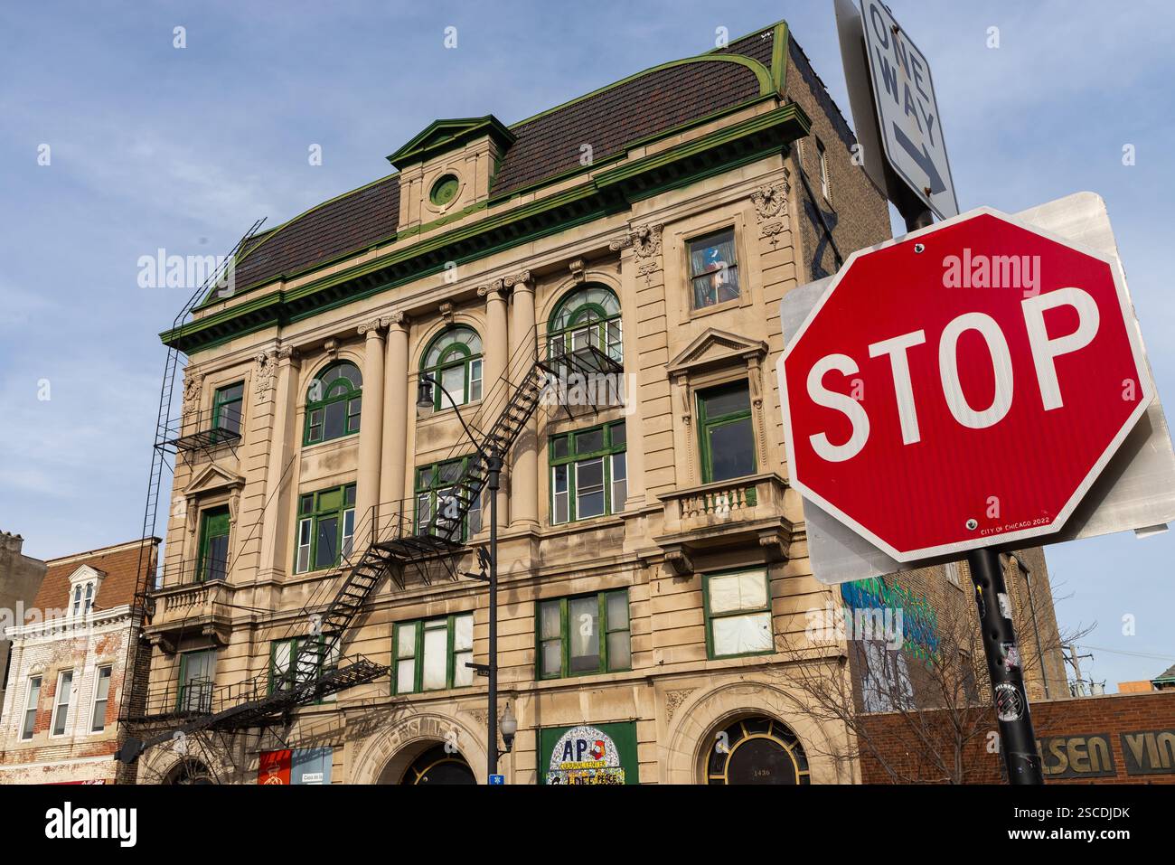 Chicago, Illinois - United States - January 30th, 2025: Exterior of ...