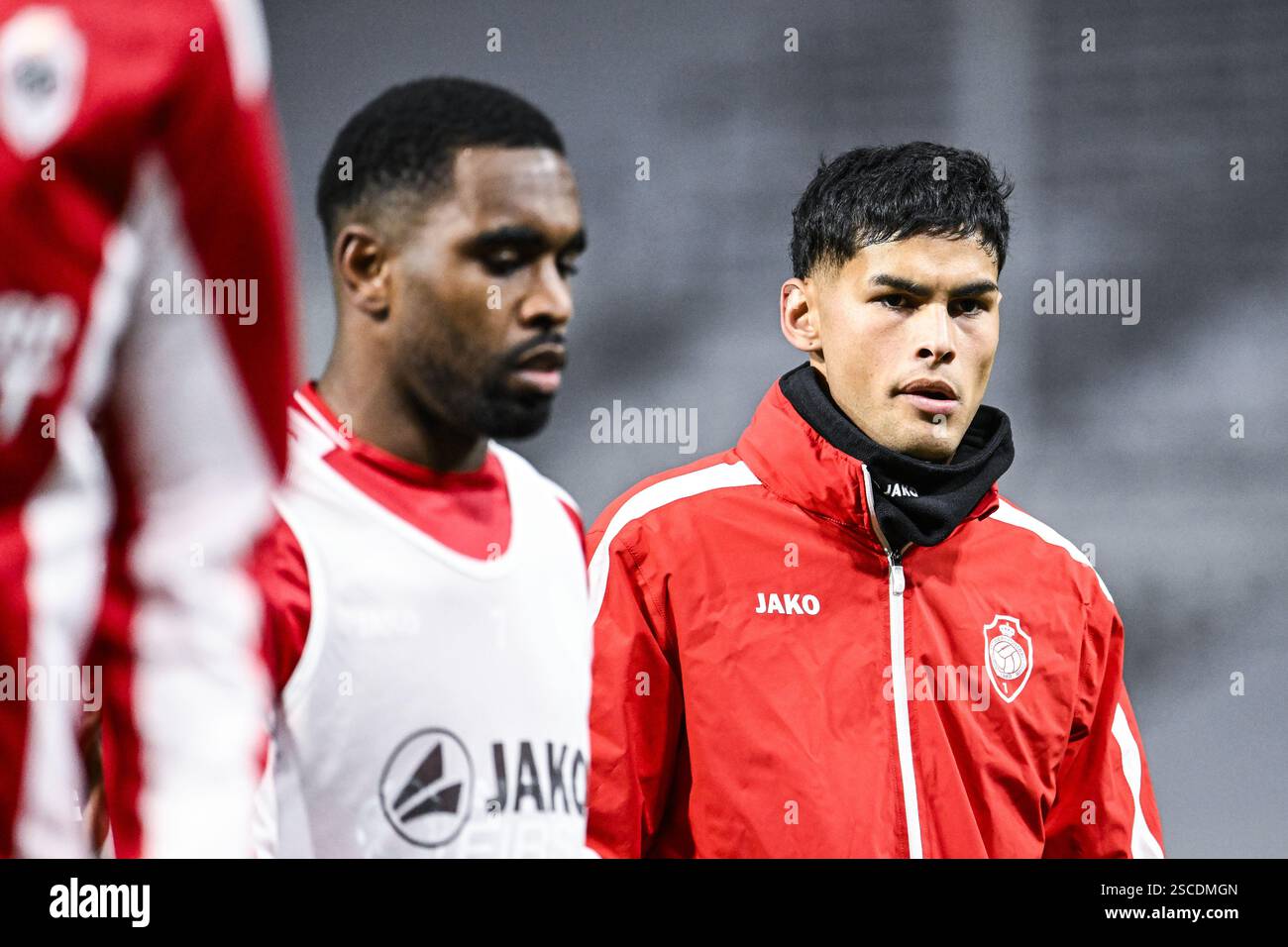 Antwerp's Mauricio Benitez pictured before a soccer game between Royal Antwerp and RSC ...