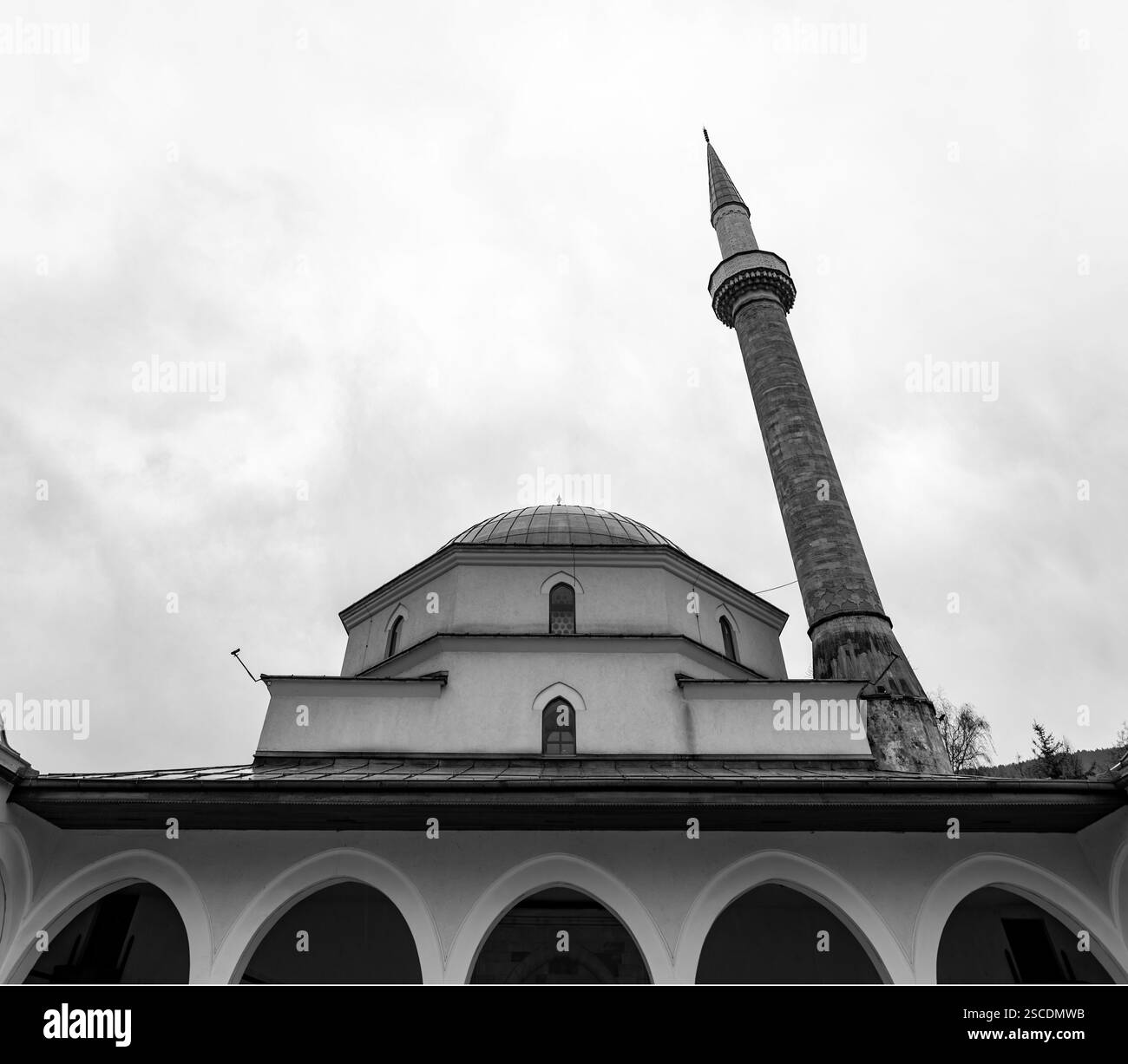 The Emperor's Mosque is an important landmark in Sarajevo, being the ...