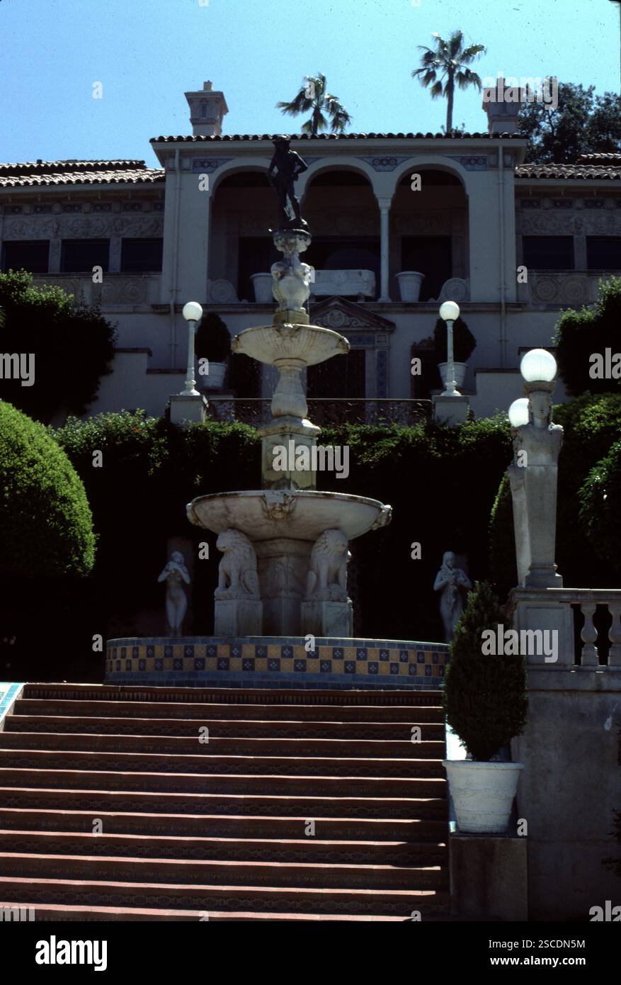 San Simeon, CA., U.S.A. 1982. William R. Hearst Castle. San Simeon ...