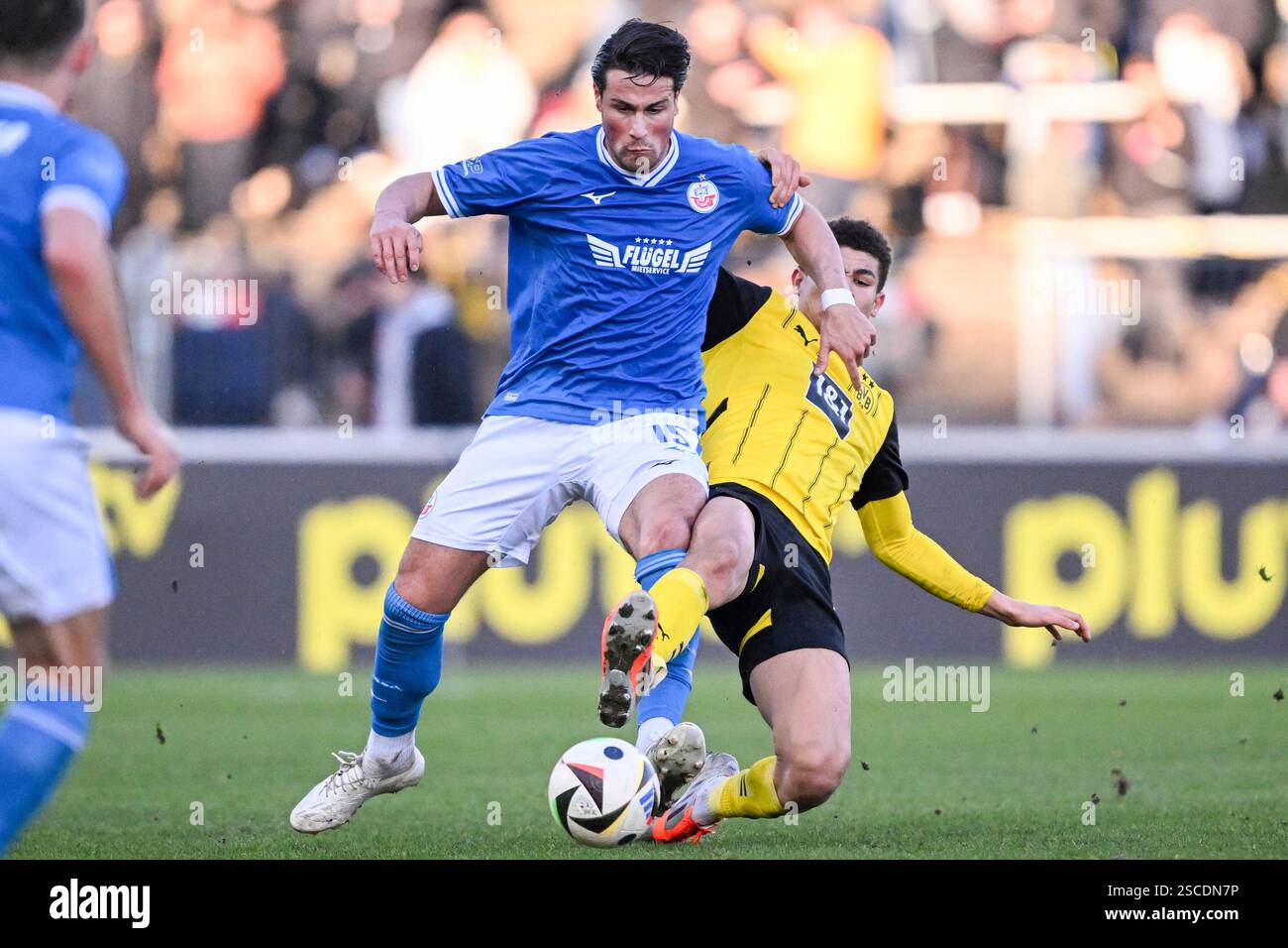 3. Liga - Borussia Dortmund II - Hansa Rostock am 01.02.2025 im Stadion ...