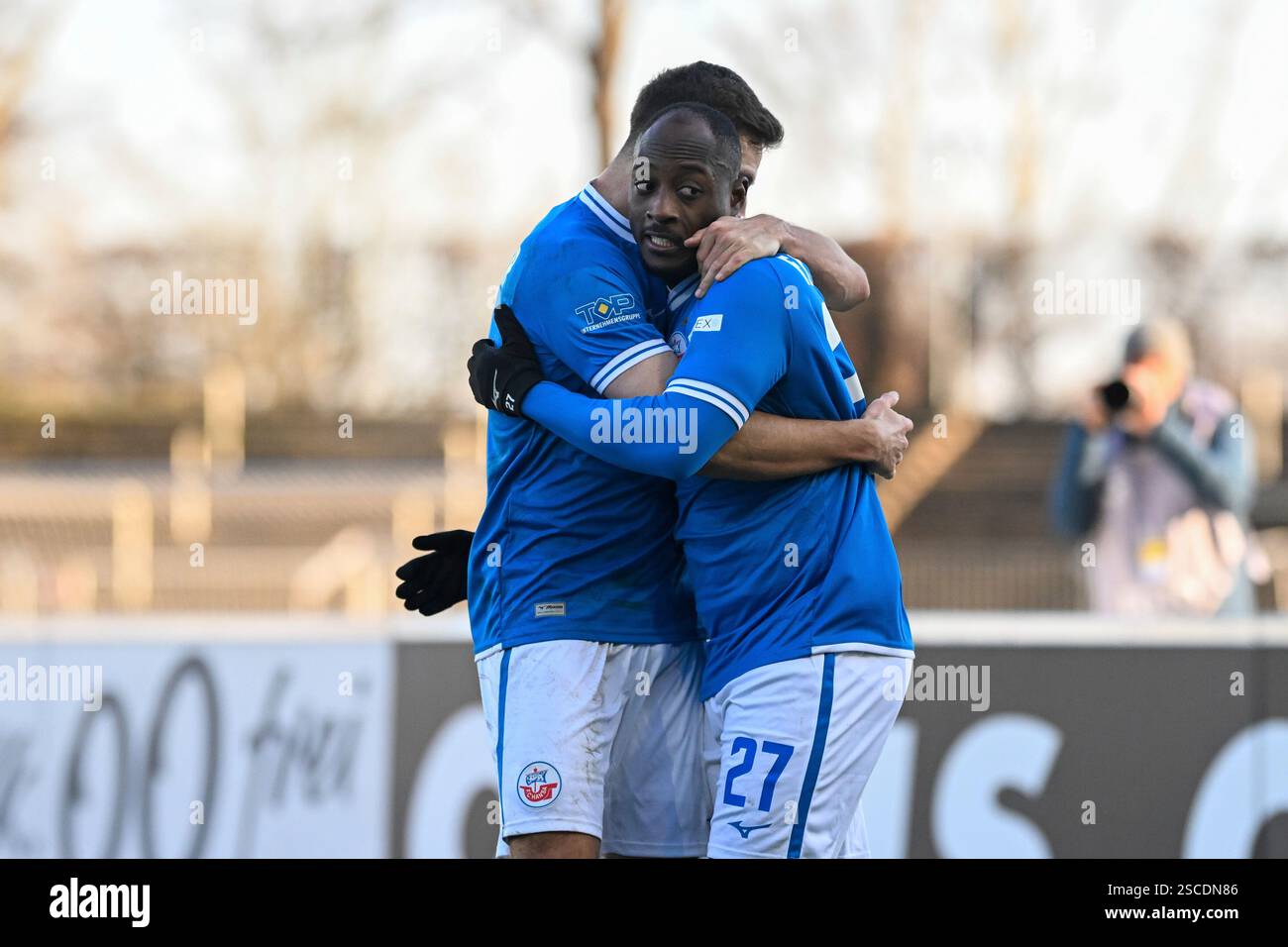 3. Liga - Borussia Dortmund II - Hansa Rostock am 01.02.2025 im Stadion ...