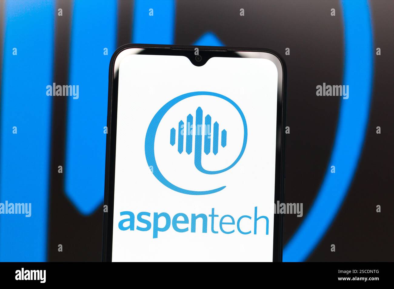 Canada. 6th Feb, 2025. In this photo illustration, the Aspen Technology ...