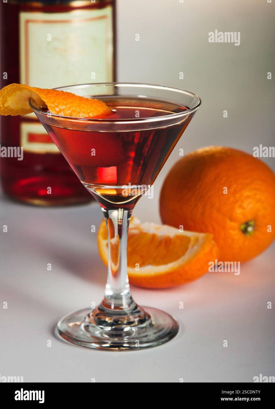 cocktail of vodka and liqueur Stock Photo - Alamy