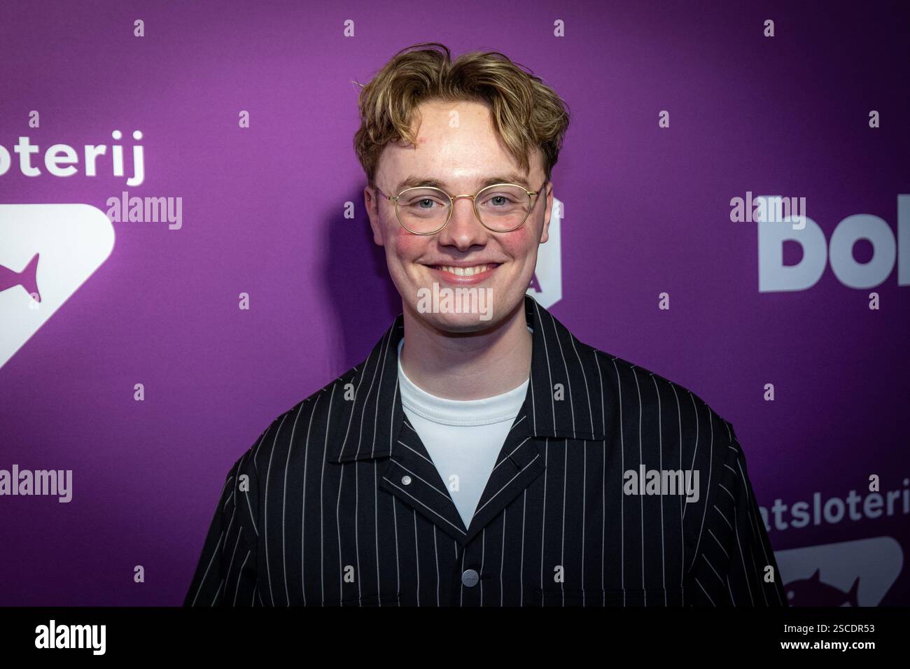 AMSTERDAM - Duncan Trump on the red carpet prior to the presentation of ...