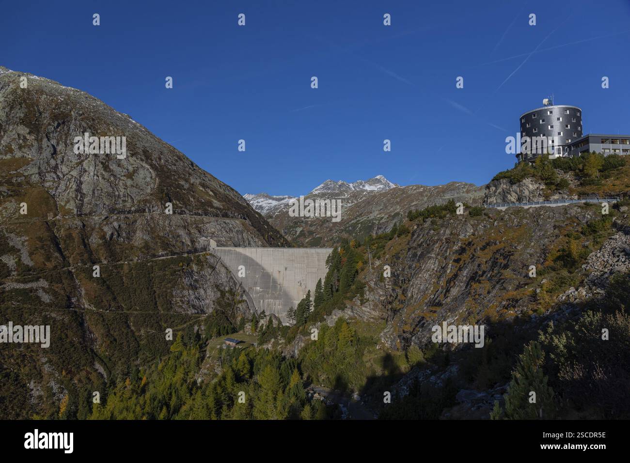 The Koelnbrein Dam is an arch dam that was constructed between 1971 and ...