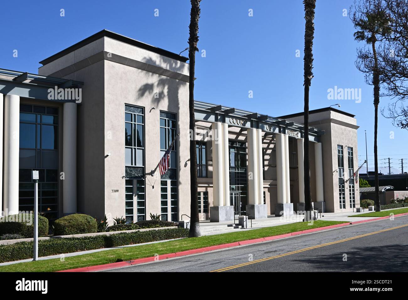 RIVERSIDE, CALIFORNIA - 2 FEB 2025: The Court of Appeal Building on ...