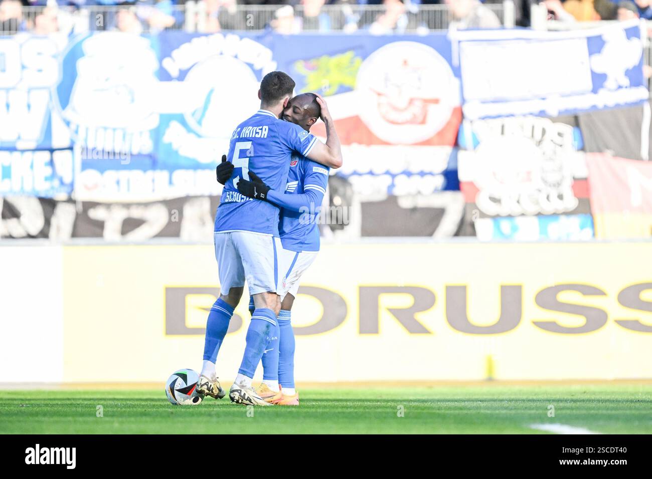 3. Liga - Borussia Dortmund II - Hansa Rostock am 22.10.2024 im Stadion ...