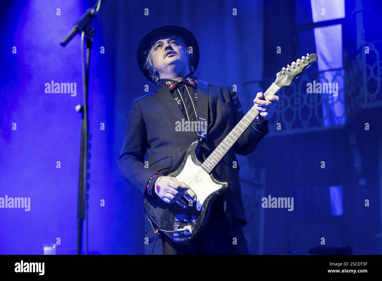 Pete Doherty, singer of The Libertines live on European Tour 2025 at ...