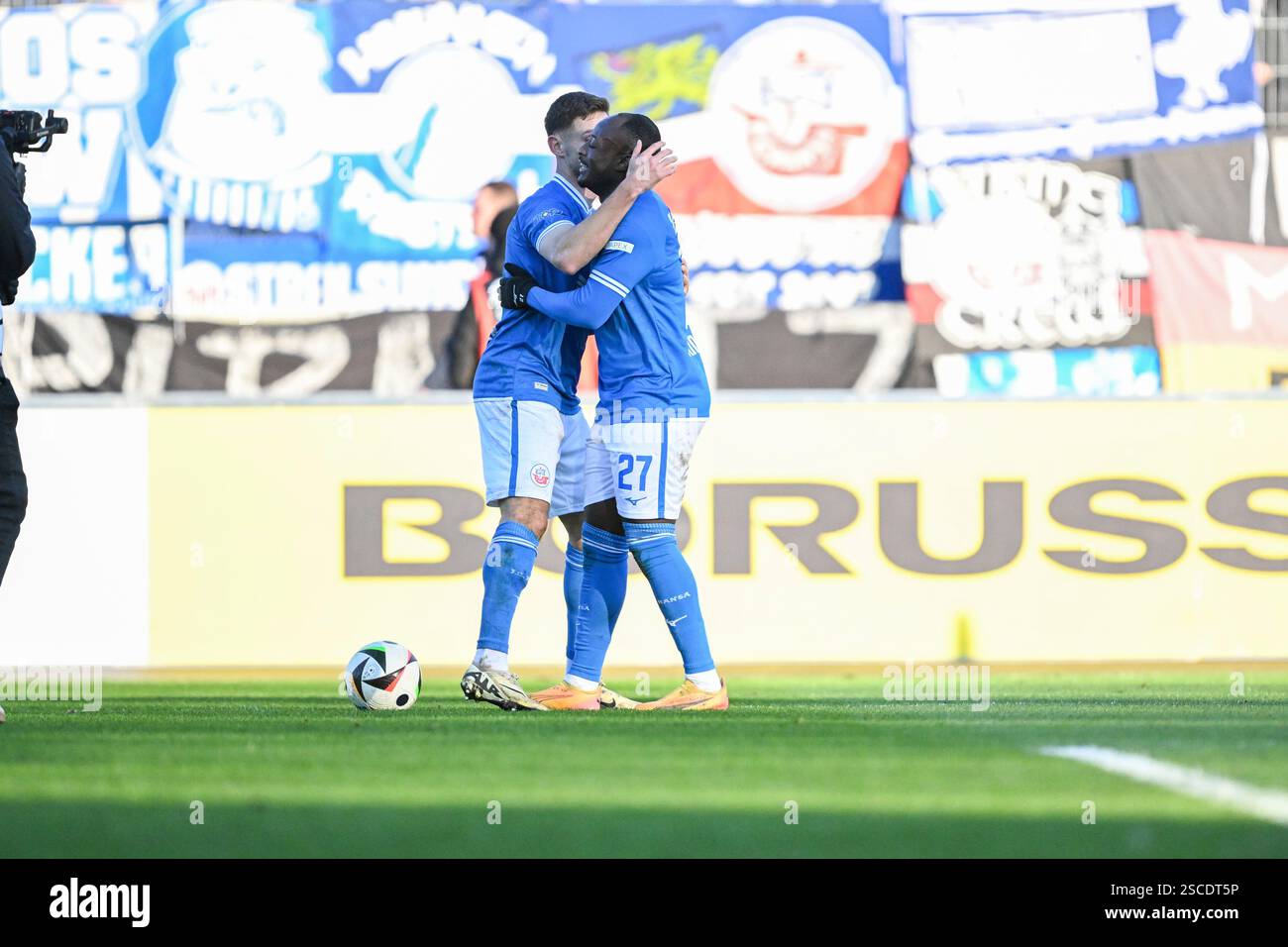 3. Liga - Borussia Dortmund II - Hansa Rostock am 22.10.2024 im Stadion ...