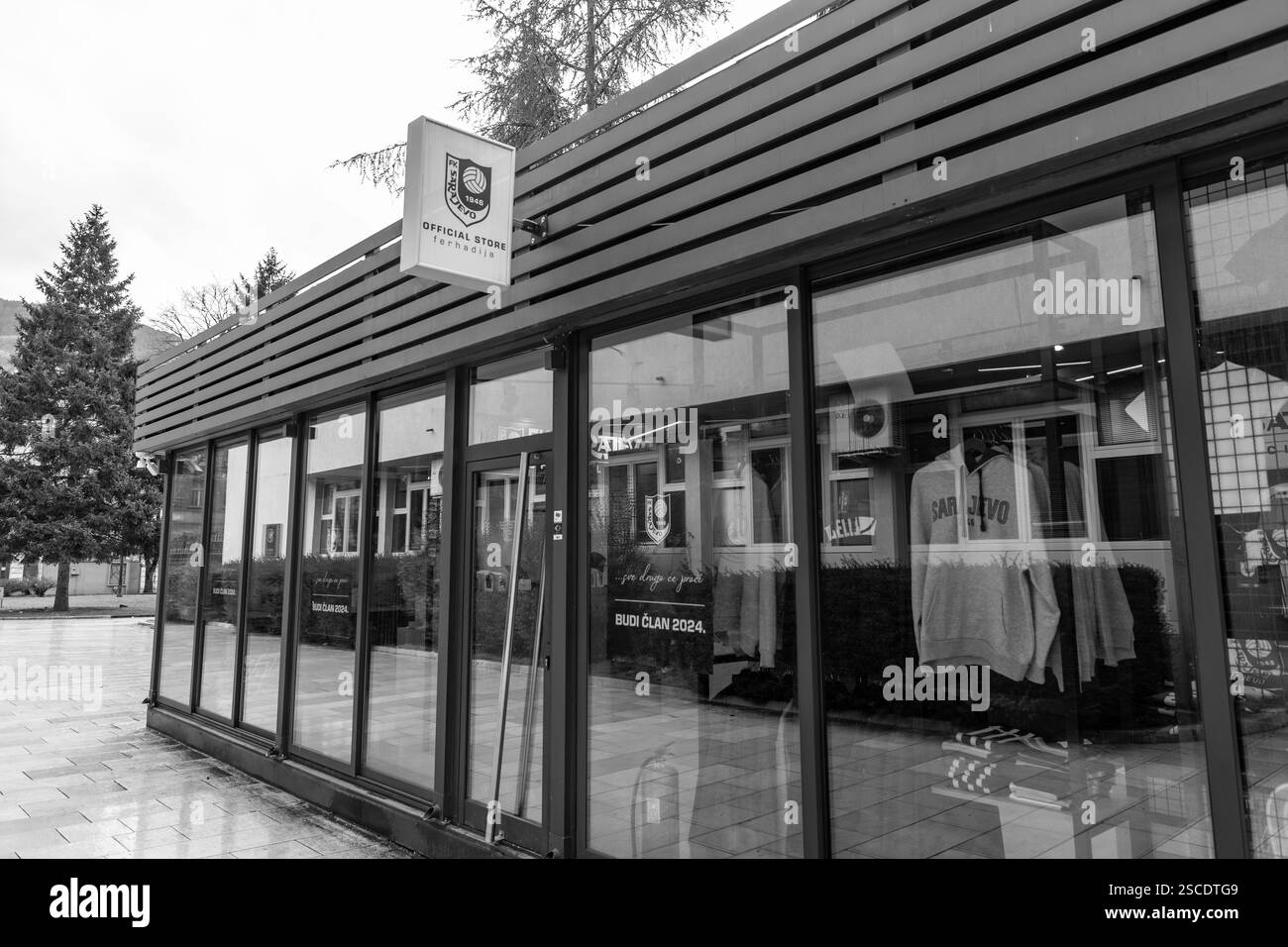 Sarajevo - Bosnia and Herzegovina - 11 FEB 2024: The official store of ...