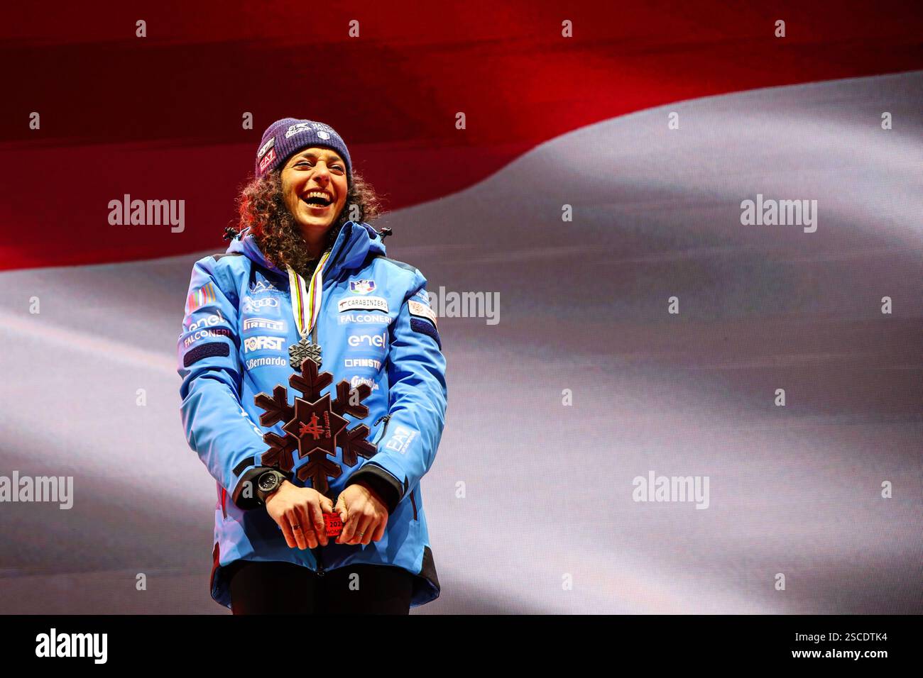 Saalbach, Austria. 06th Feb, 2025. FIS Alpine World Ski Championships ...