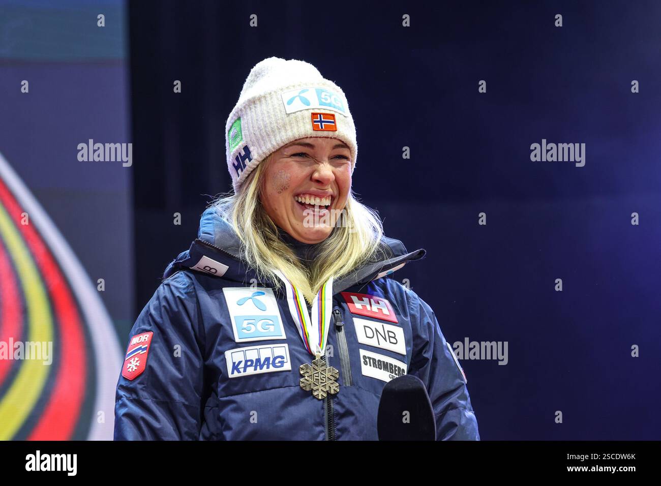 Saalbach, Austria. 06th Feb, 2025. FIS Alpine World Ski Championships ...