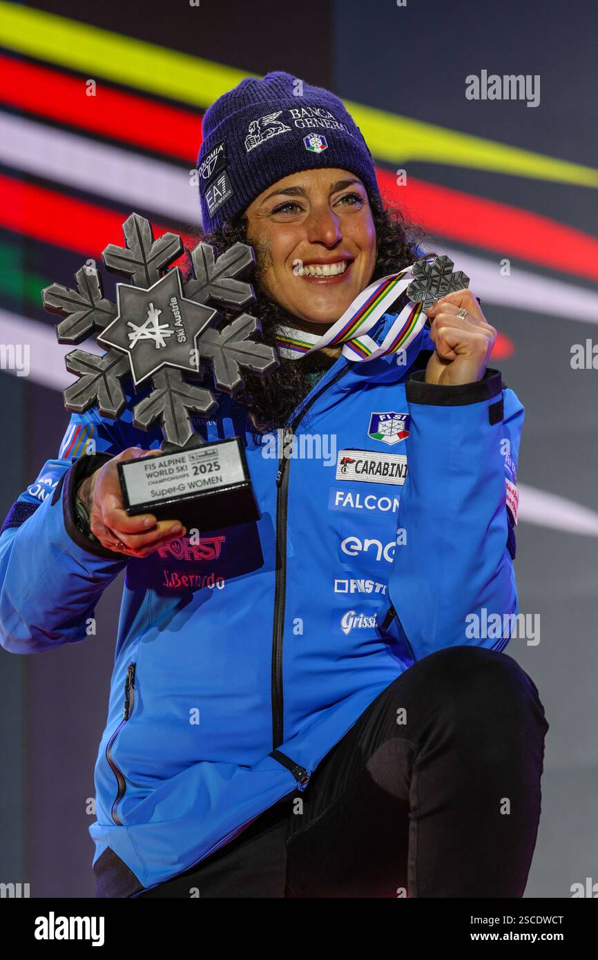 Saalbach, Austria. 06th Feb, 2025. FIS Alpine World Ski Championships ...