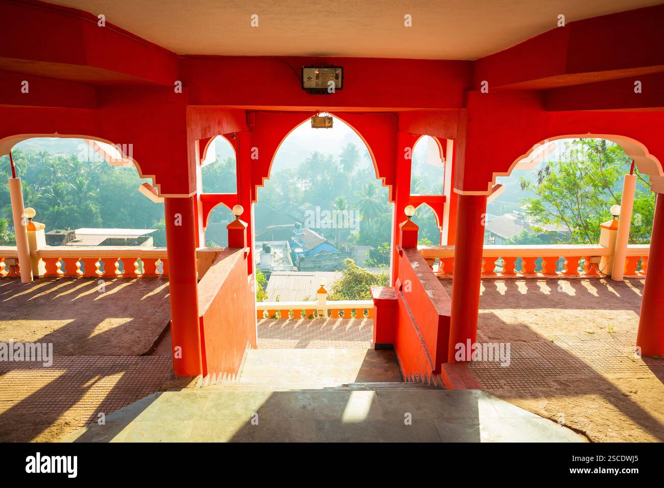 India, Goa, 8 March 2017. Maruti Temple (Hanuman Temple) in Panjim ...