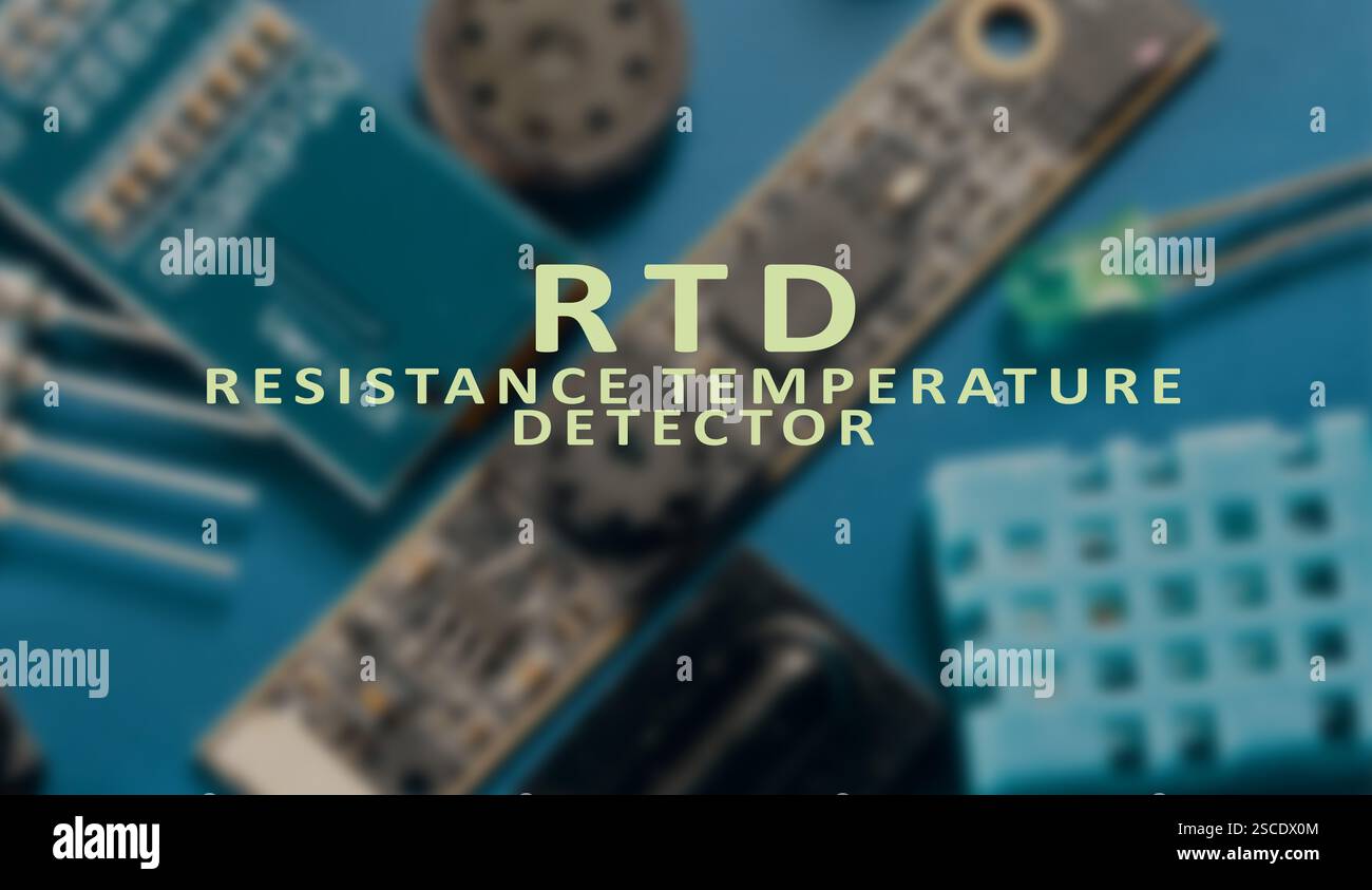 RTD (Resistance Temperature Detector) Measures temperature by detecting ...
