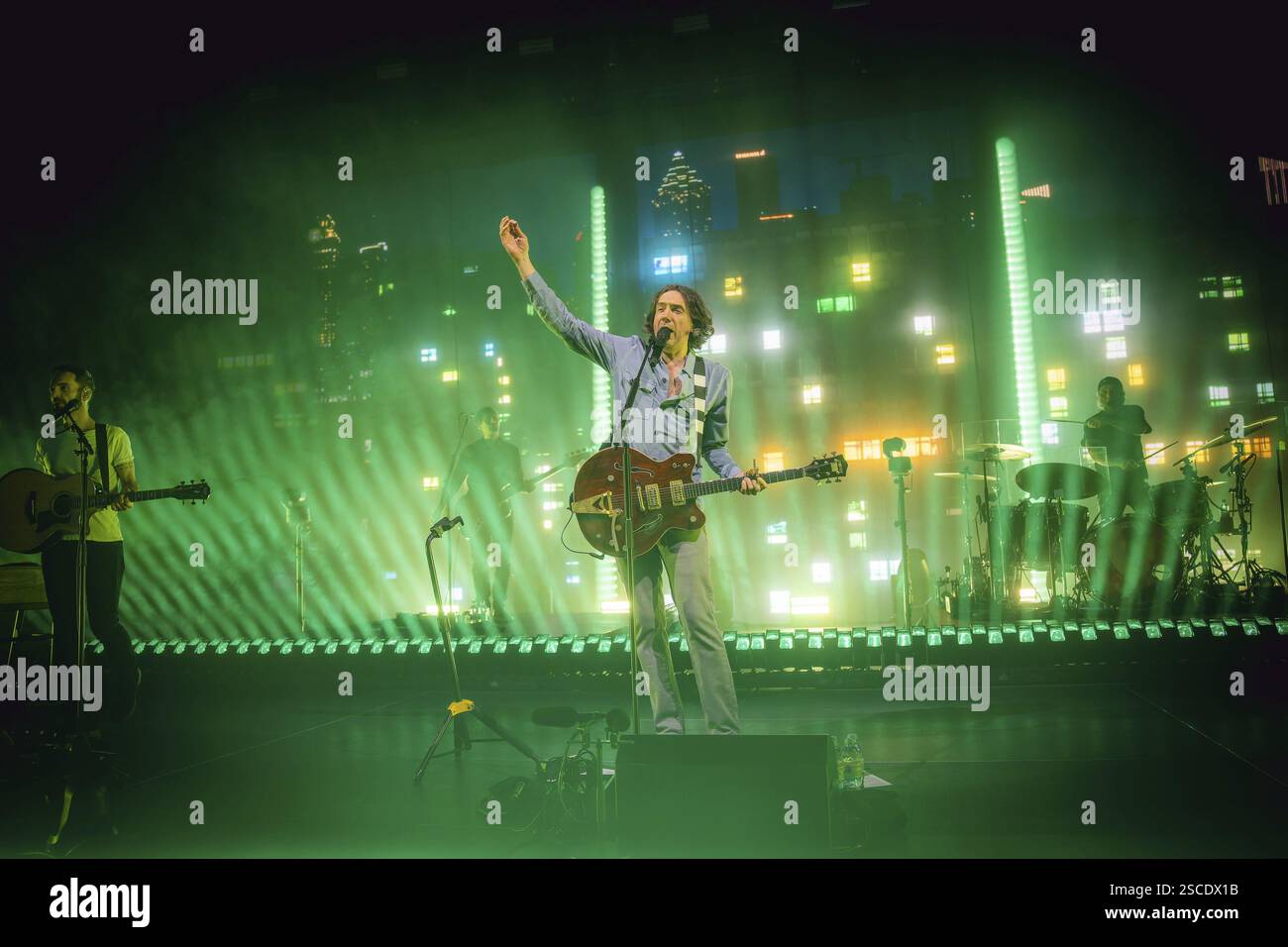 Gary Lightbody, lead singer of Snow Patrol live on The Forest Is The ...