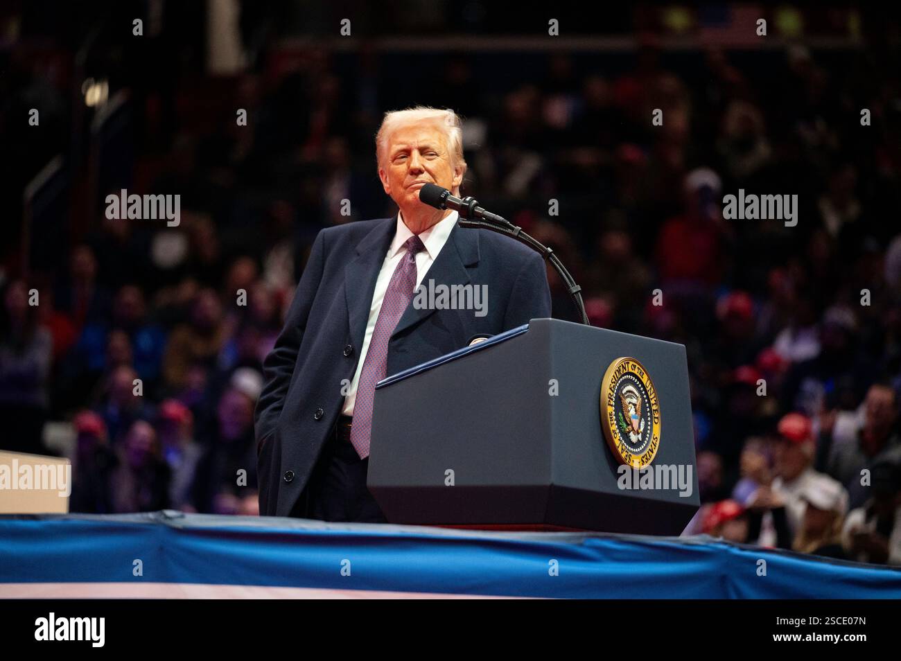 WASHINGTON DC, USA - 20 January 2025 - US President Donald Trump ...