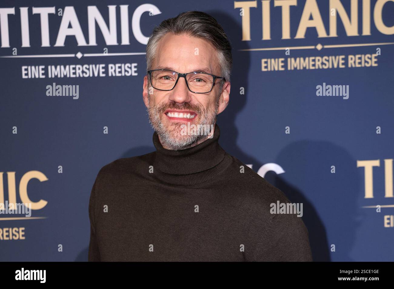 Stefan Bockelmann bei der „Titanic: Eine Immersive Reise“ Ausstellungs ...