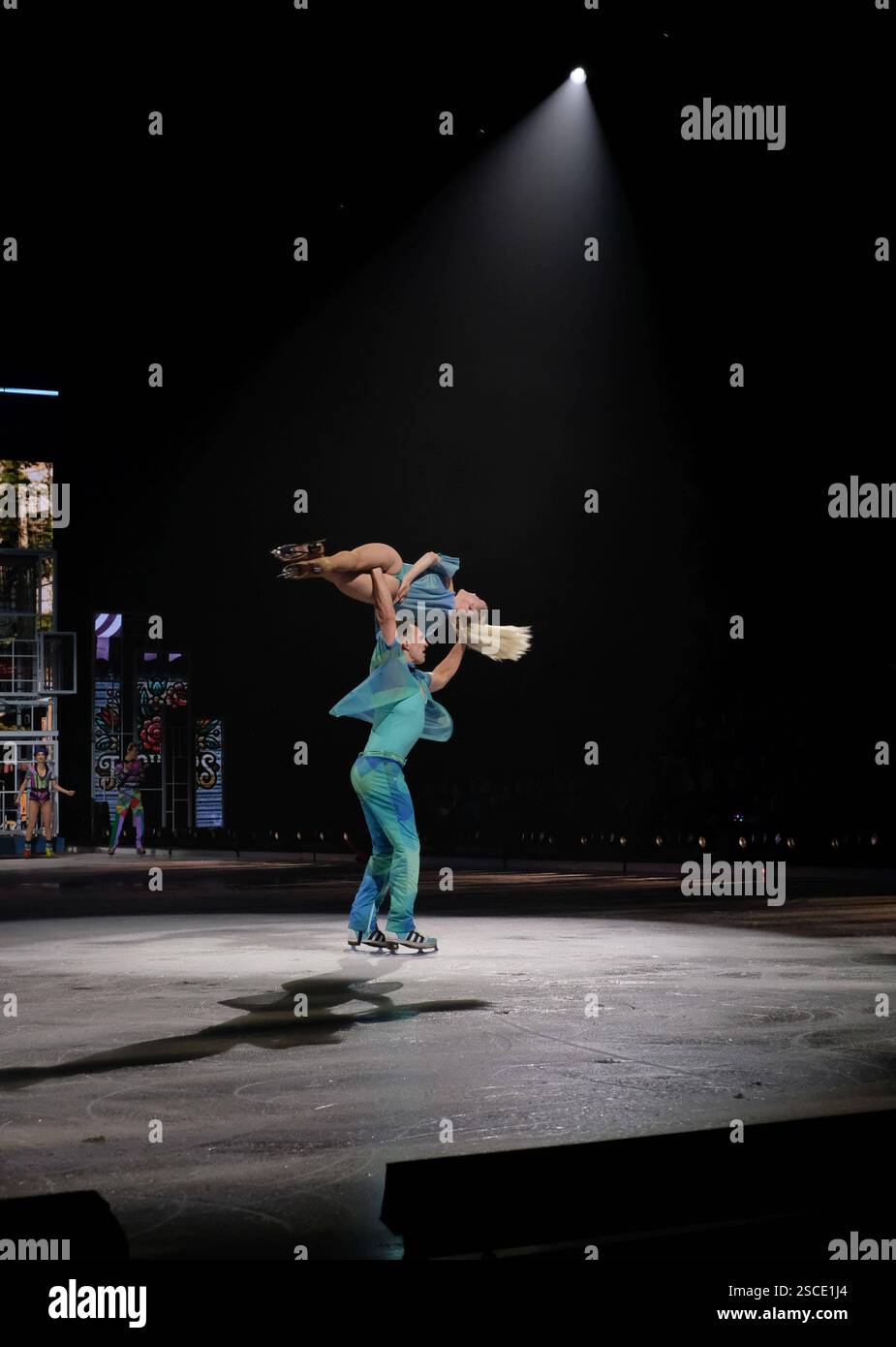 06.02.2025, xcex, GER, Hamburg, Barclays Arena, Unterhaltung ...