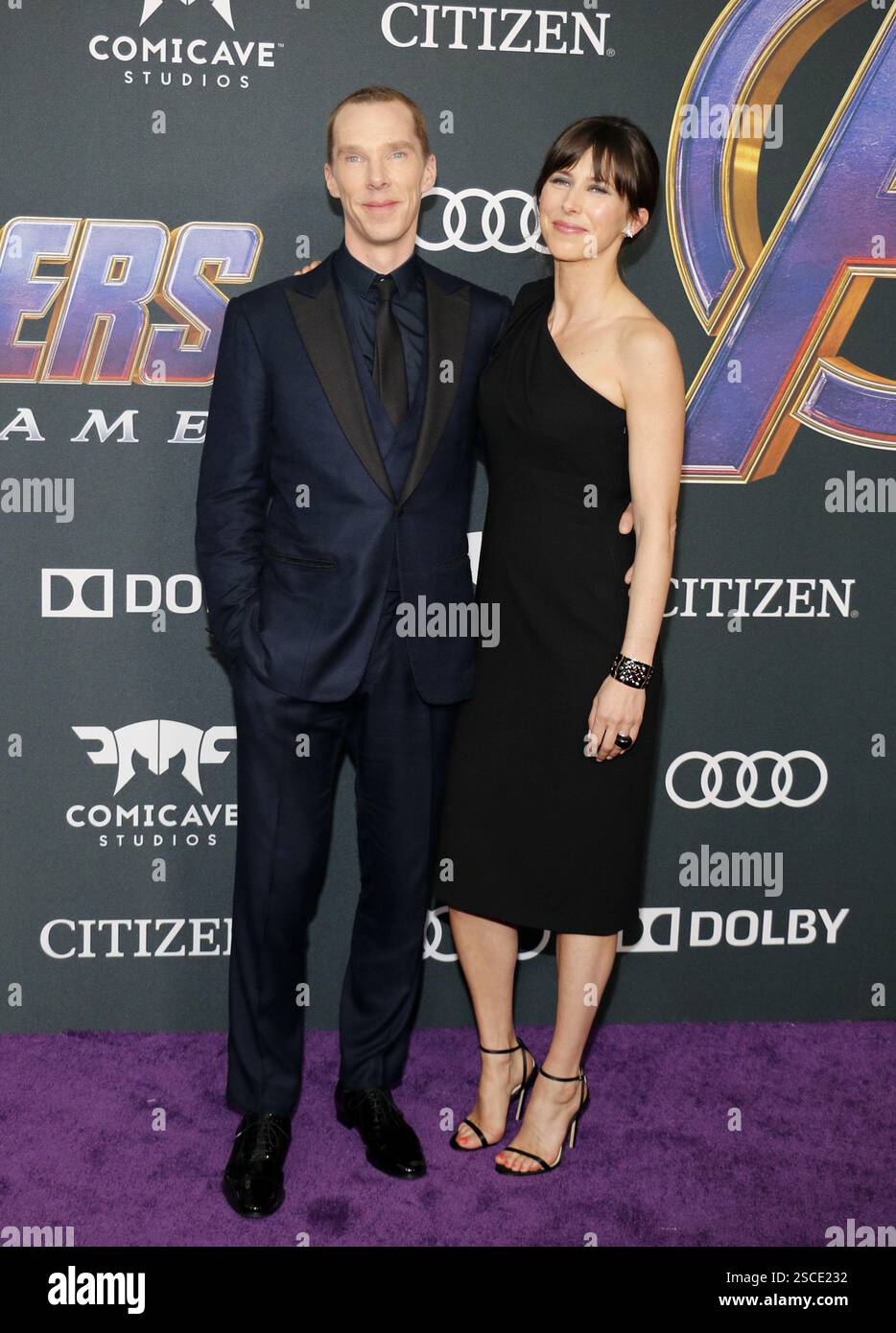 Benedict Cumberbatch and Sophie Hunter at the World premiere of ...