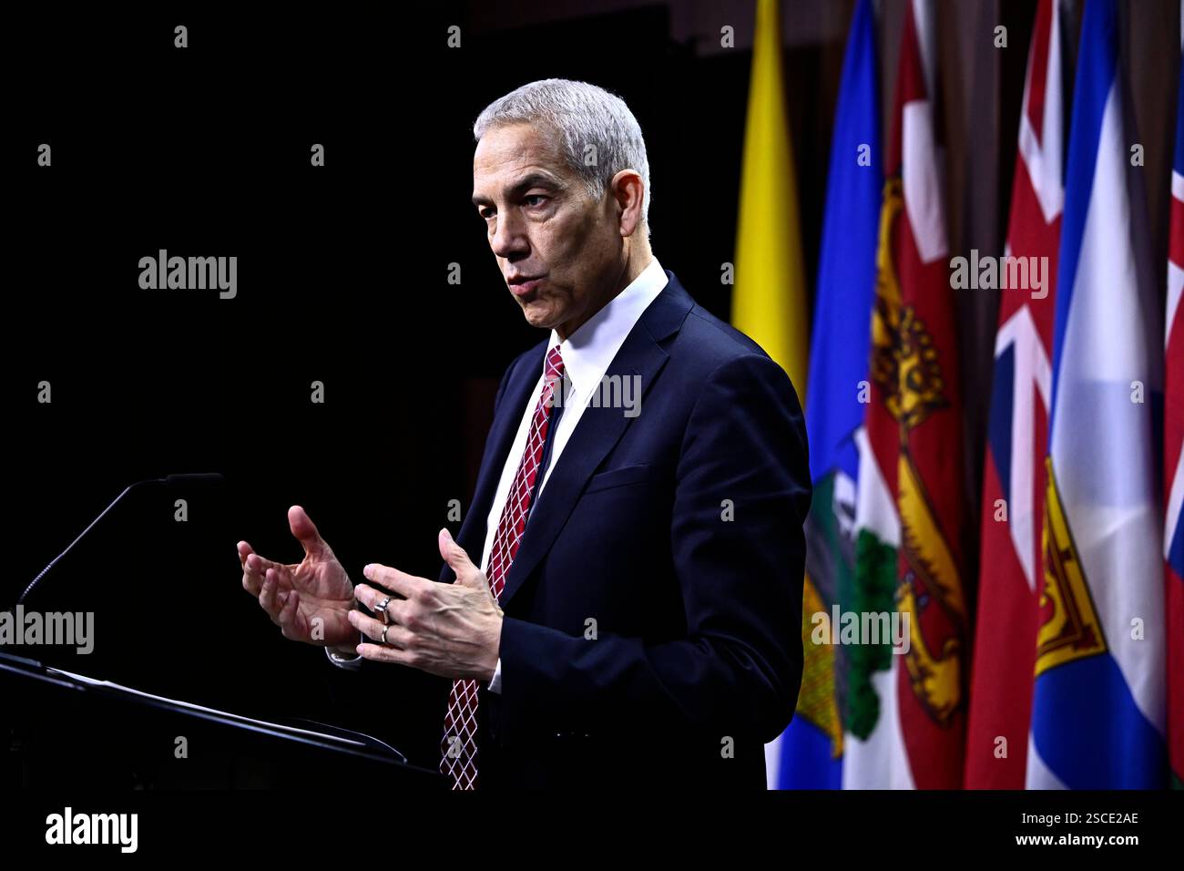 Ottawa, Can. 06th Feb, 2025. Frank Baylis, candidate for the leadership ...