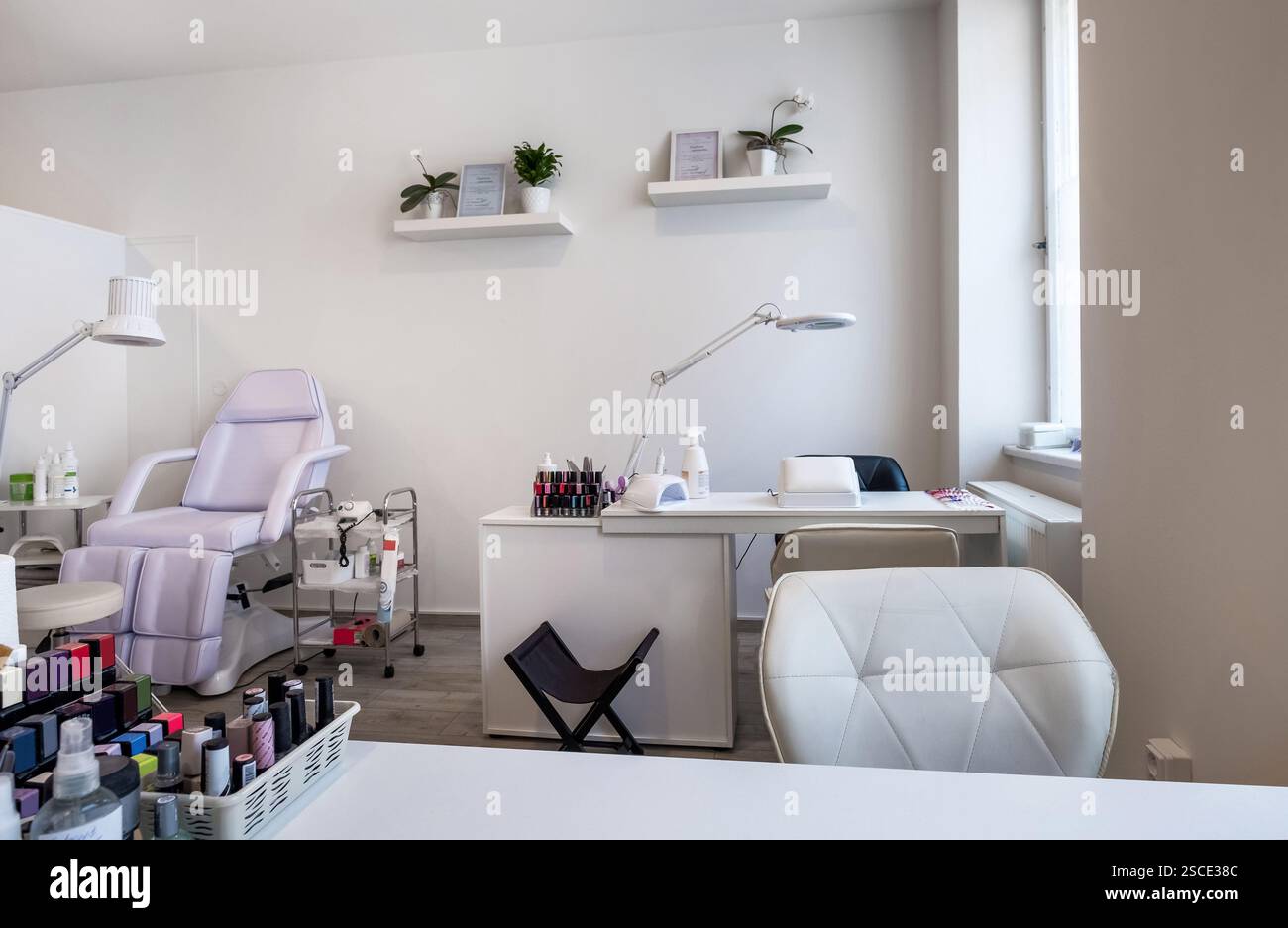 Manicure pedicure Beauty salon self-care routine, healthy nail ...