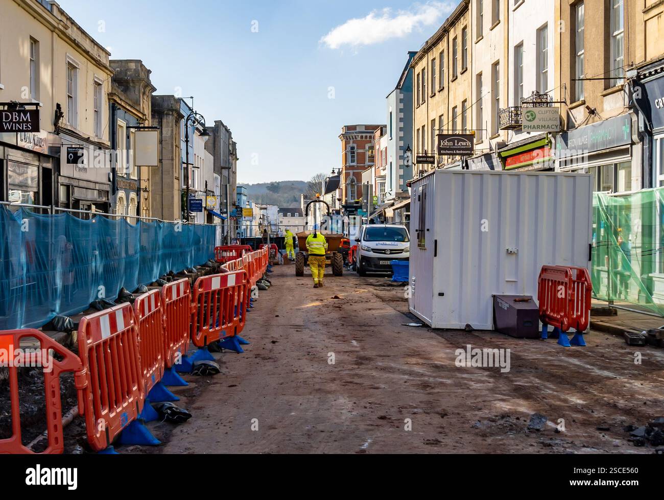 Bristol, UK. 6th Feb, 2025. Work is underway to make Princess Victoria ...