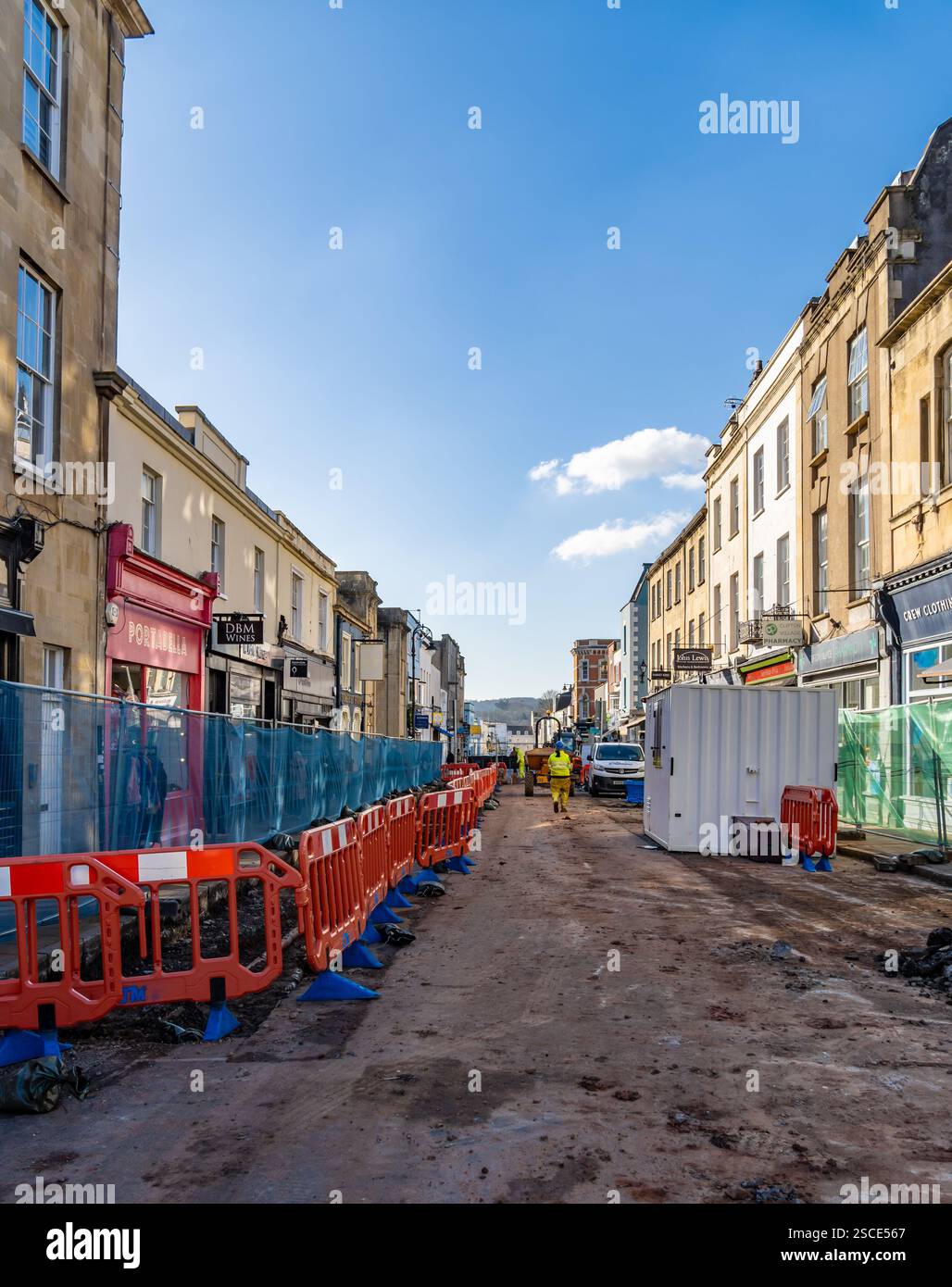 Bristol, UK. 6th Feb, 2025. Work is underway to make Princess Victoria ...
