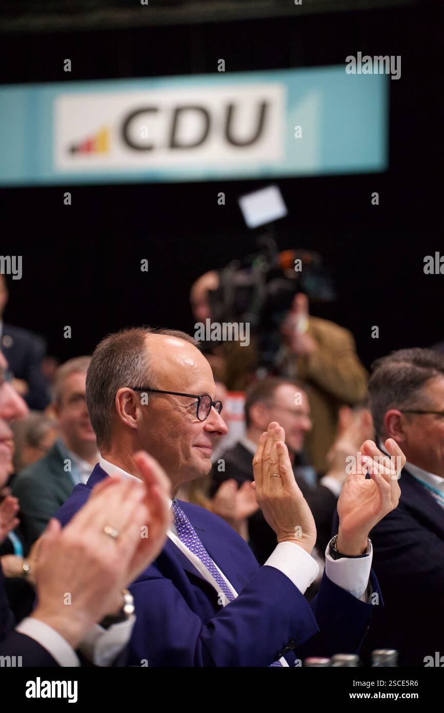 Berlin, Germany. February 03, 2025. Christian Democrats (CDU) party ...