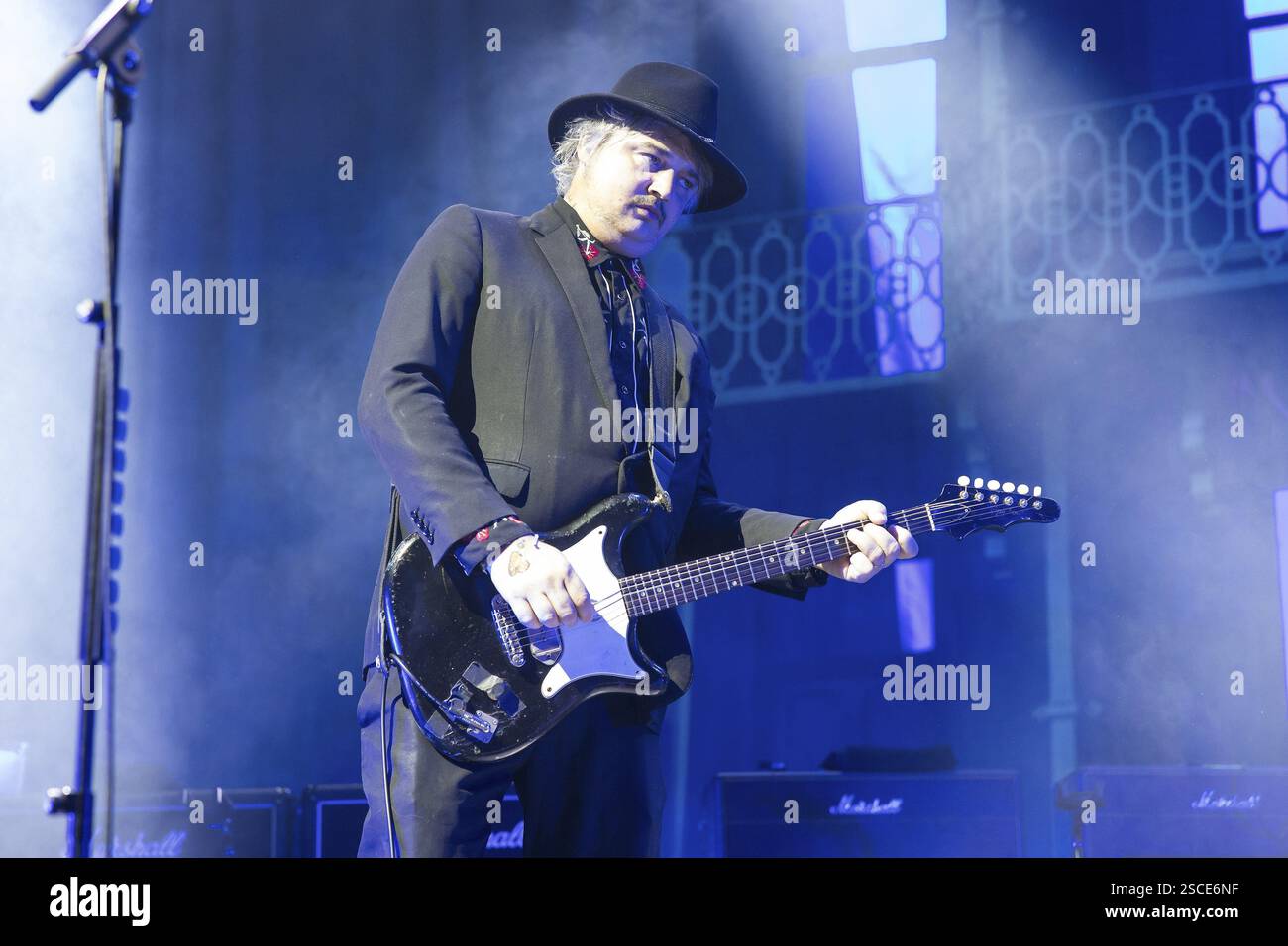 Pete Doherty, singer of The Libertines live on European Tour 2025 at ...