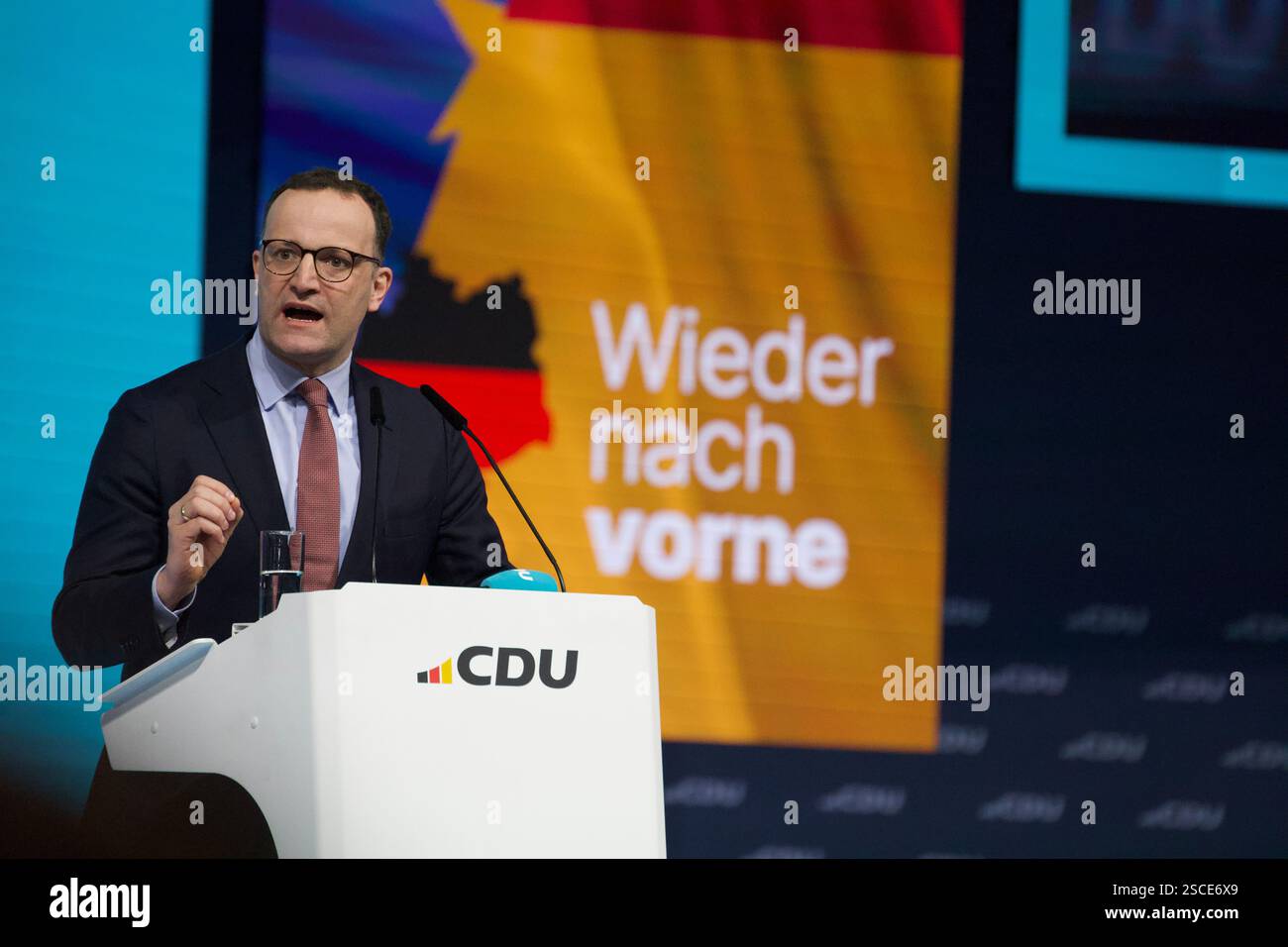 Berlin, Germany. February 03, 2025. Christian Democrats (CDU) party ...