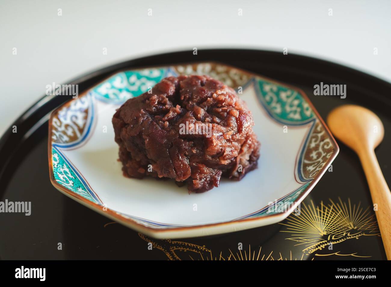 Anko, Japanese Sweet red bean paste Stock Photo - Alamy