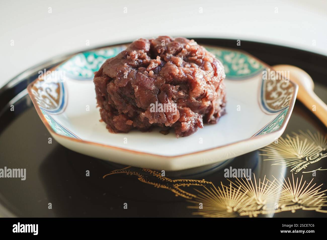 Anko, Japanese Sweet red bean paste Stock Photo - Alamy